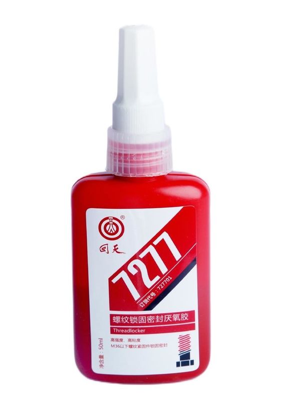 7277 One Part High Strength Hard Remove Thixotropic Anaerobic Red ...