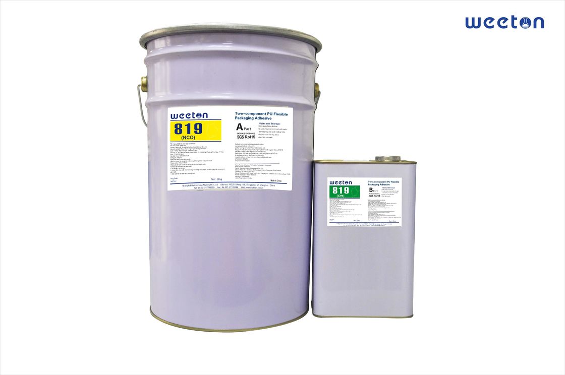 819A 819B Solvent-Free Lamination Low Viscosity And Good Wettability ...