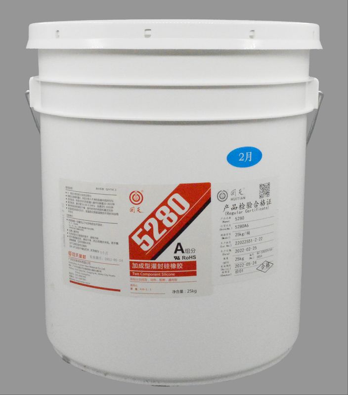 5280 1:1 Gray Silicone Potting Compound for Electronics with High ...