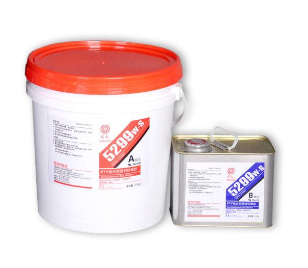 5299W-S Two Component Photovoltaic Adhesive For PV Junction Box Potting ...