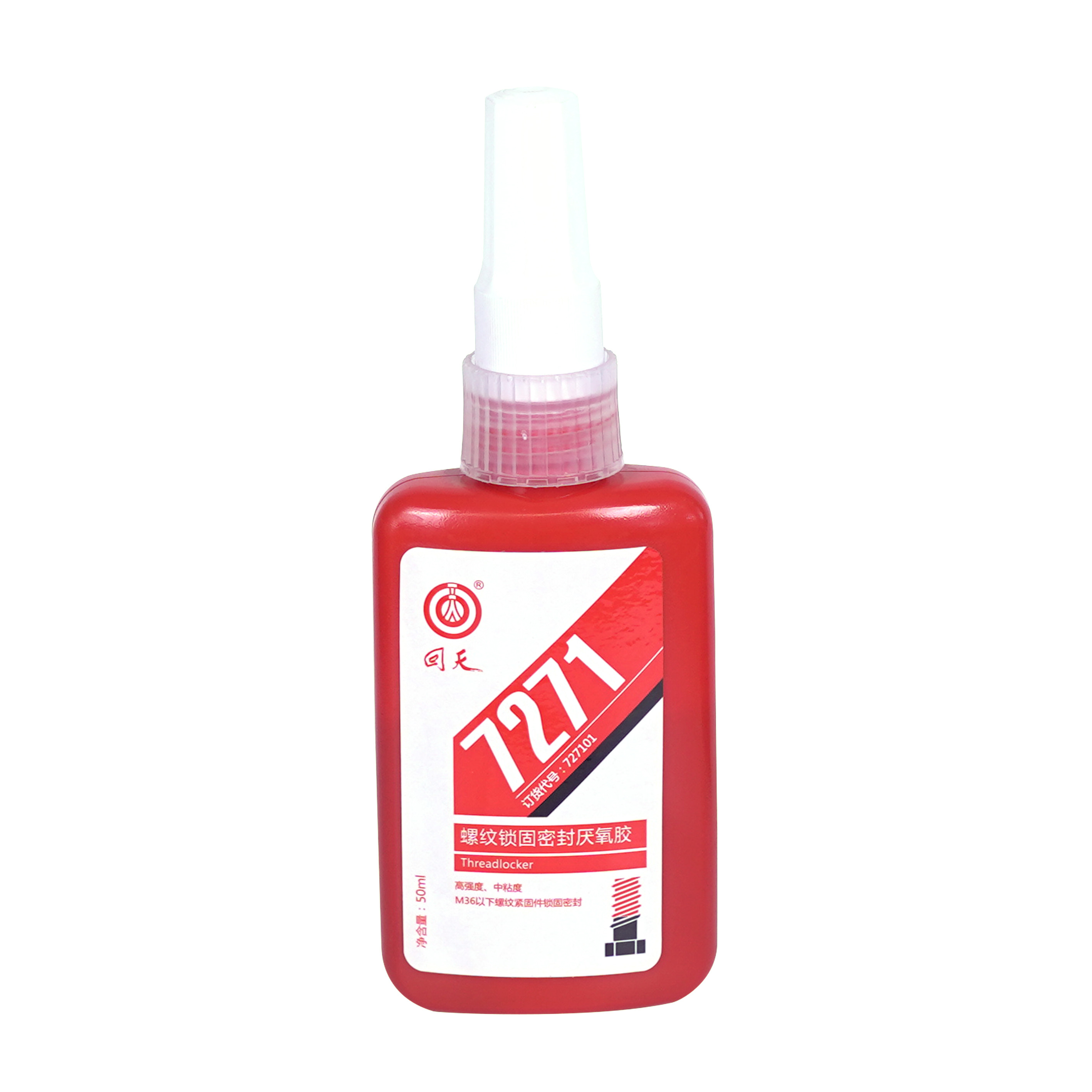 7271 One-part Cyanoacrylate Adhesives / Threadlocker Red Medium ...