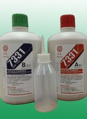 7331 Structural acrylic adhesive Elevator stiffener , bonded magnet and ...