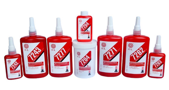 7262 Mi-High Strength Red Thixotropic Anaerobic Thread Locker For Under ...